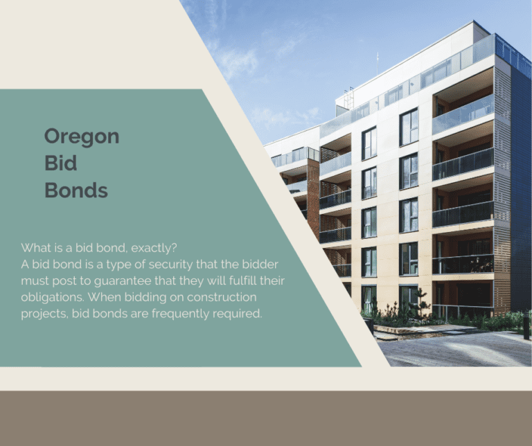 What are the Oregon Bid Bonds?