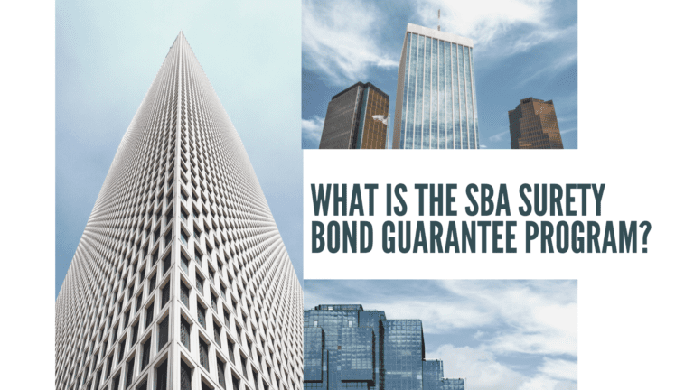 What Is The SBA Surety Bond Guarantee Program?