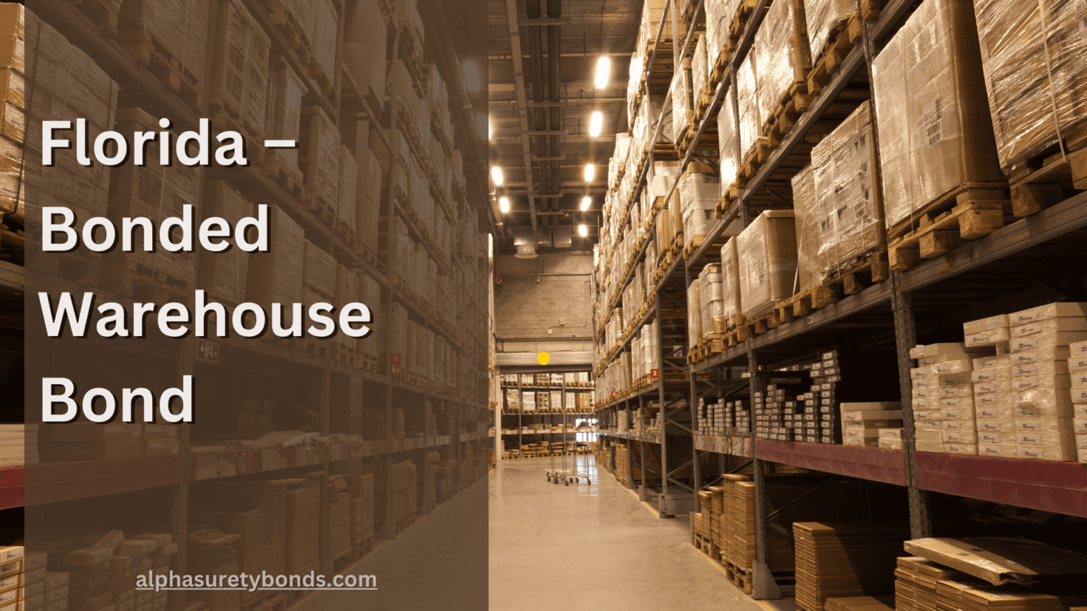 Florida – Bonded Warehouse Bond